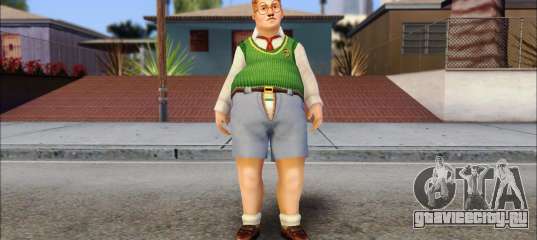 Algernon from Bully Scholarship Edition для GTA San Andreas