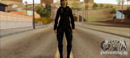 Mass Effect Anna Skin v10 для GTA San Andreas