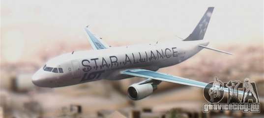 LOT Polish Airlines Airbus A320-200 для GTA San Andreas