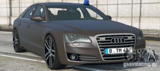 Audi A8 Unmarked Police [Replace] для GTA 5