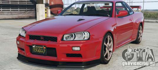 Nissan Skyline (R34) Fire Engine Red [Add-On] для GTA 5